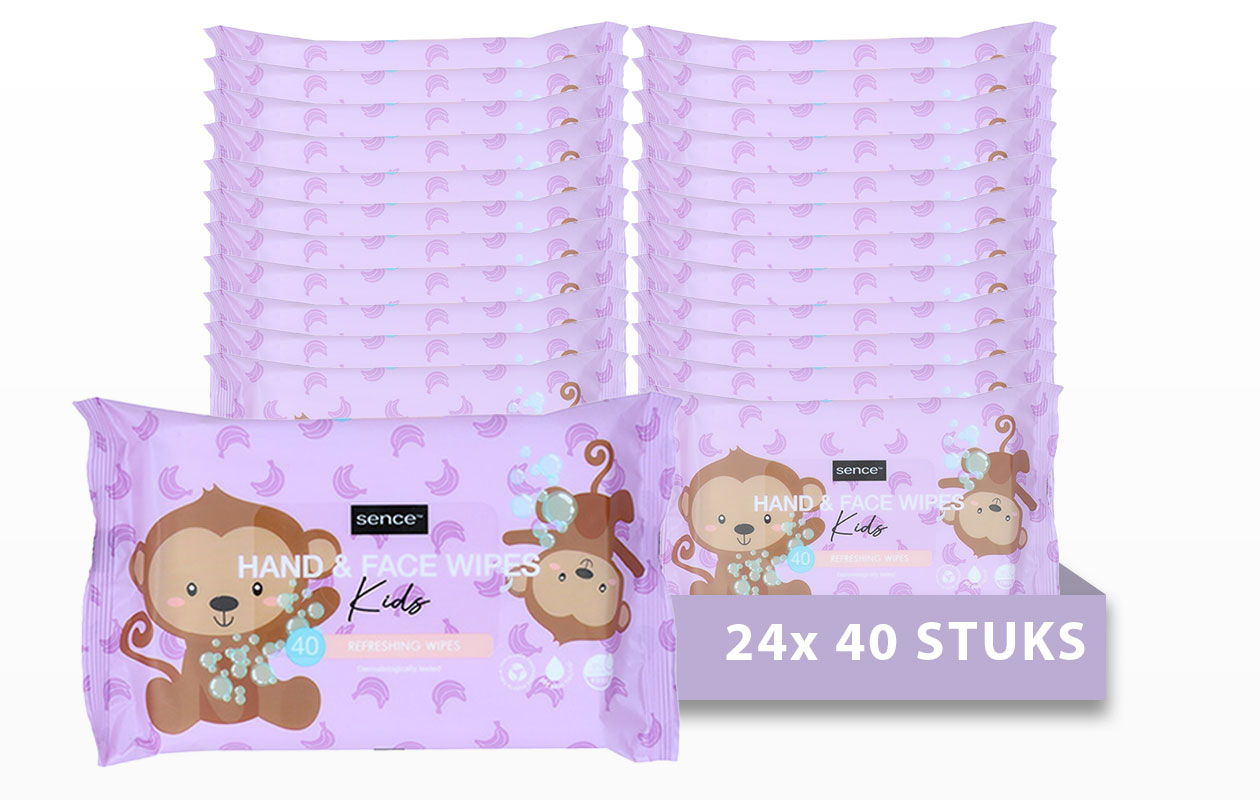 Sence Babydoekjes Hand & Face Refreshing Kids met korting ...