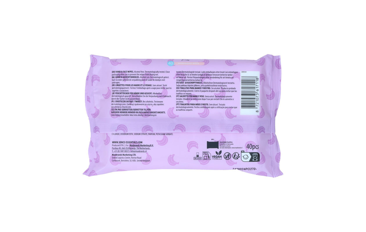 Sence Babydoekjes Hand & Face Refreshing Kids met korting ...