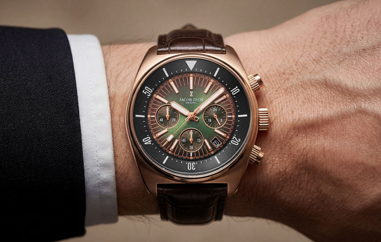Herenhorloge Jacob Zech Vienna | Win met korting | VakantieVeilingen