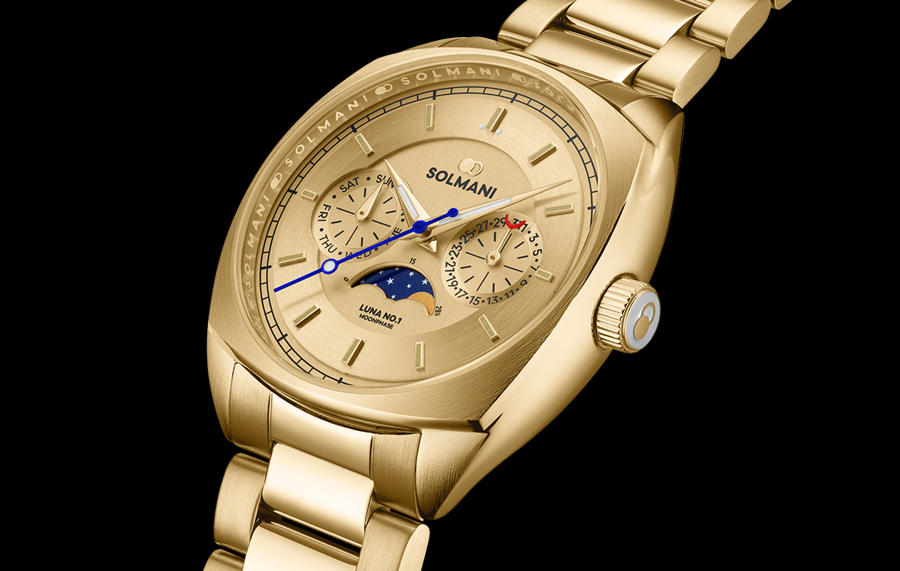 Herenhorloge van Solmani | Bepaal zelf je prijs | VakantieVeilingen