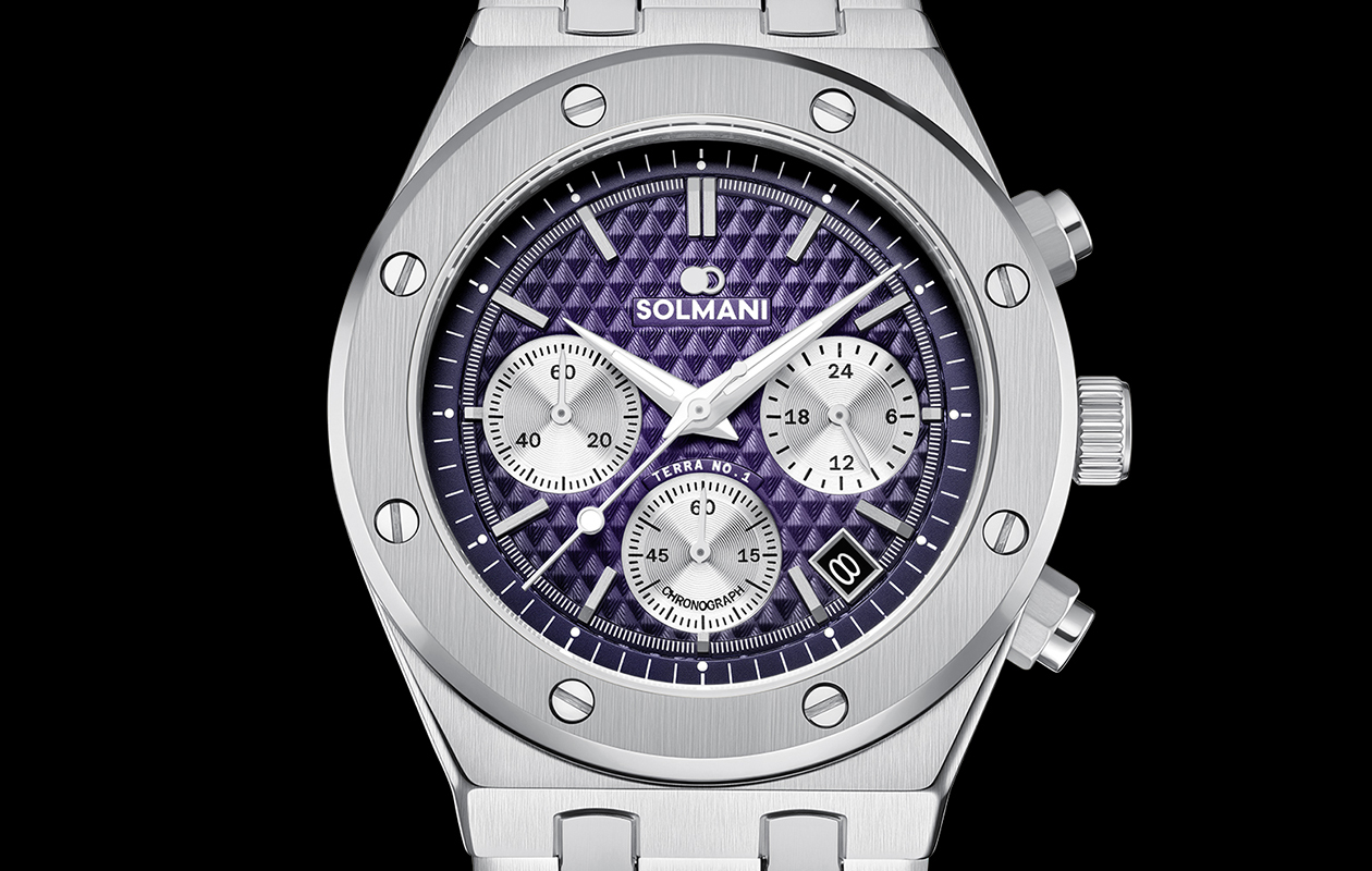 Herenhorloge van Solmani Terra No.1 5CSPTSS met korting | VakantieVeilingen