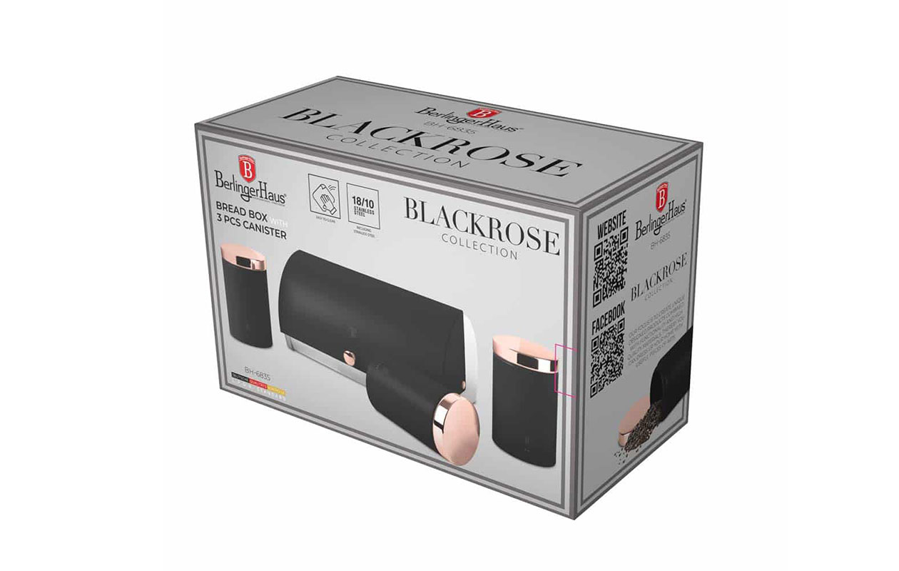 Berlinger Haus Brood- & Voorraadset – Black Rose met korting ...