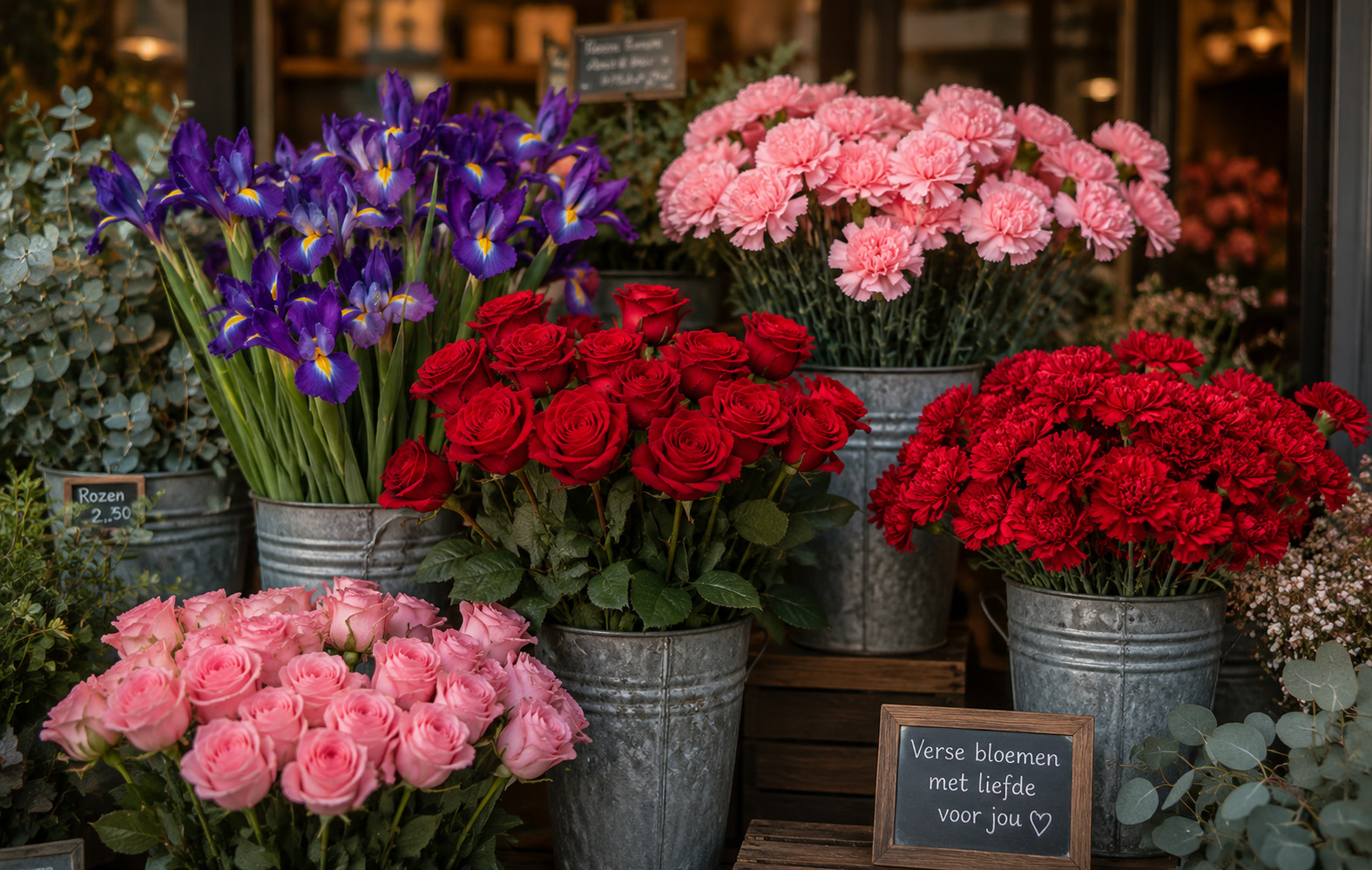 Bloemen via de post in diverse kleuren | Win met korting ...